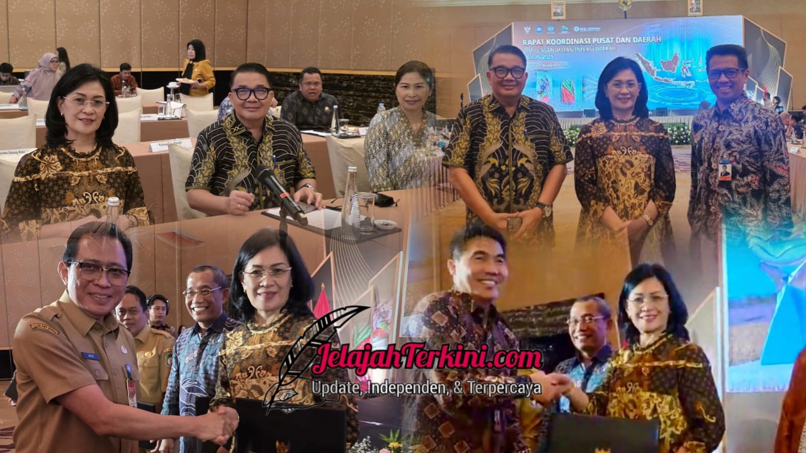 Sekda Lynda Watania Terima Piagam TPID Berprestasi 2025 - JelajahTerkini